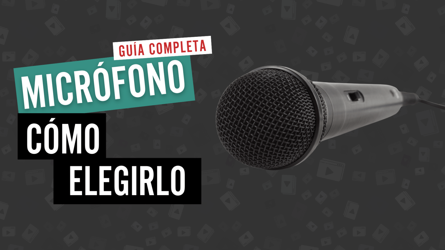 ¿Cómo elegir un micrófono? » Juanma Aranda
